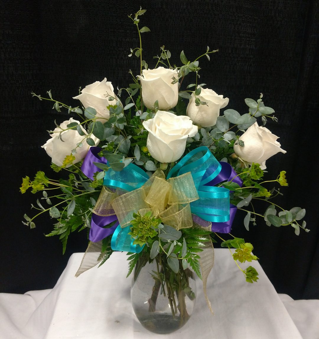 Rose Burst Arrangement | A Unique Flower & Gift Shop